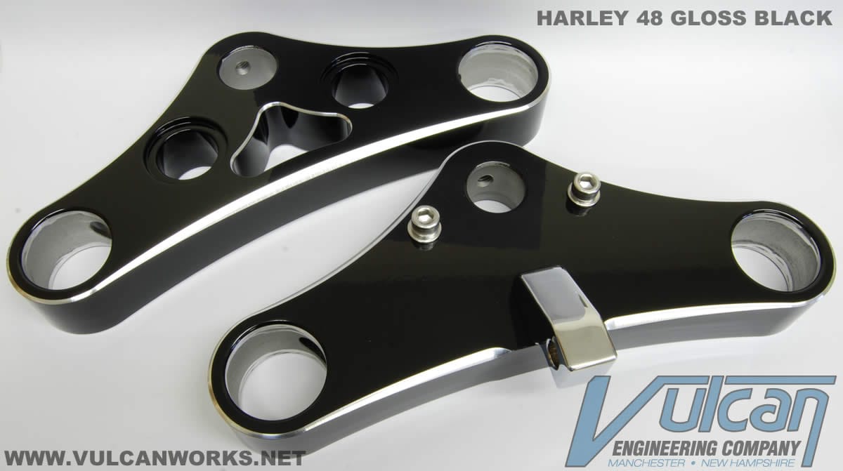Custom Triple Trees for Harley Forty-Eight, 39mm – Vulcanworks.net